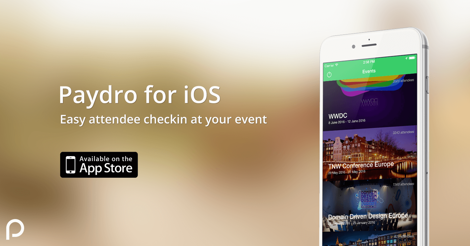 Entry scanner iOS app by Paydro